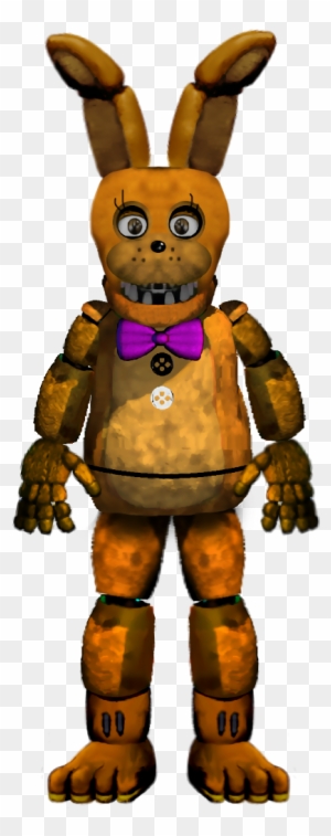 Spring Bonnie [remake] By Alexnelson1983 - Cartoon - Free Transparent ...